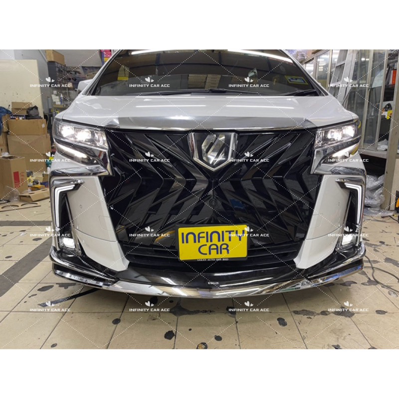 Toyota Alphard 2018-2023 WALD V2 ABS Front Grill | Shopee Malaysia