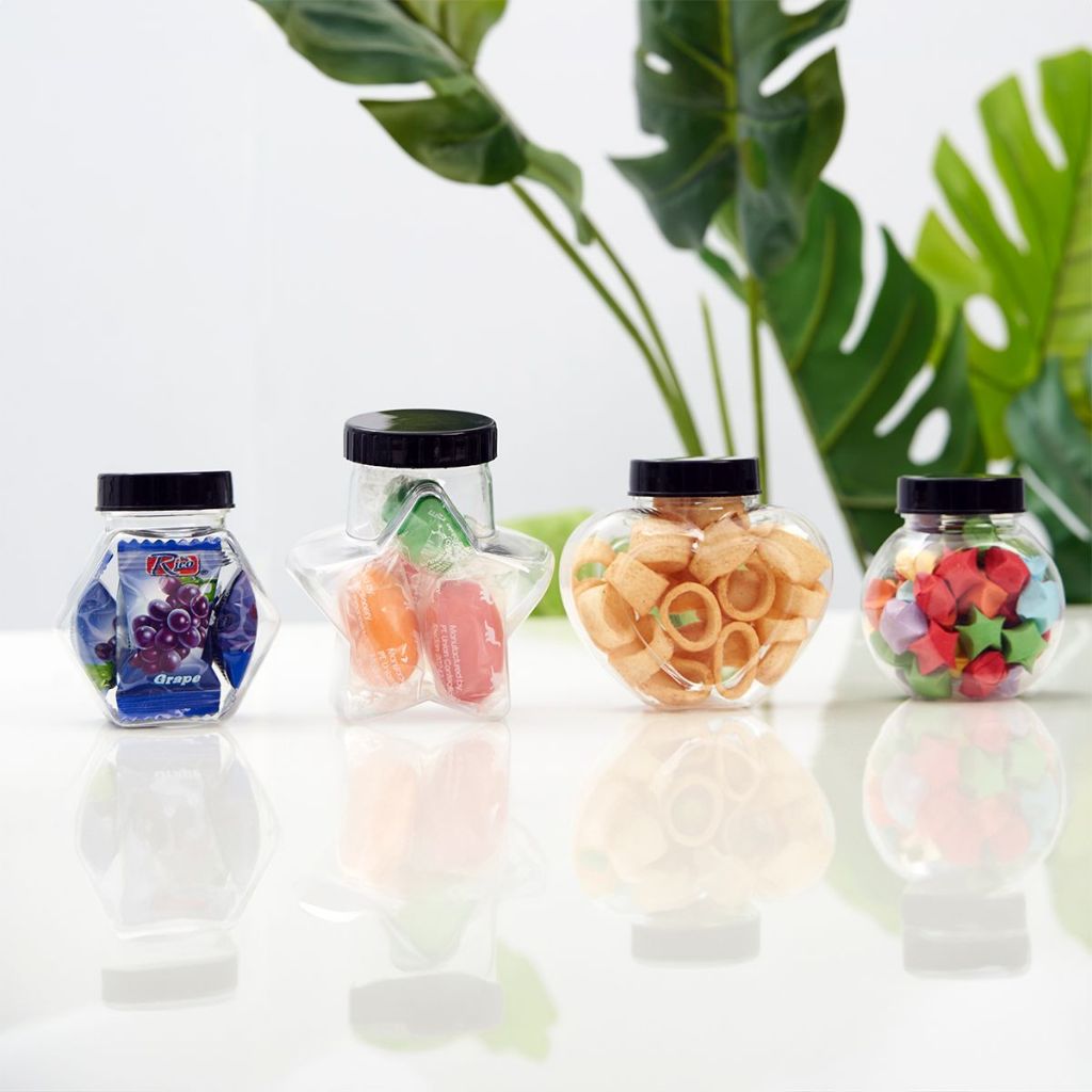 Mini Doorgift Plastic Bottle | Mini Clear PET Container for Candy ...