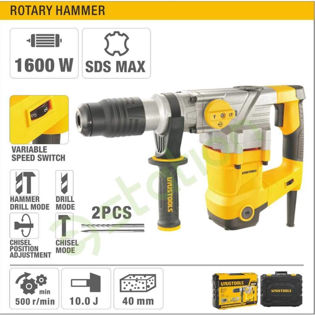UYUSTOOLS UY-RTM40R ROTARY HAMMER | Shopee Malaysia