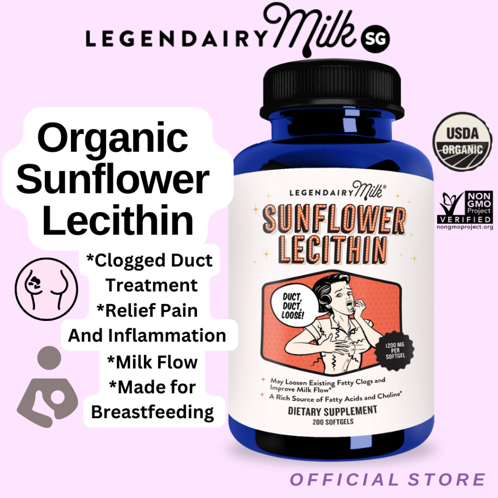 Legendairy Milk Sunflower Lecithin 200 caps | Shopee Malaysia