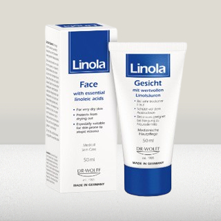 DR. WOLFF LINOLA FACE CREAM WITH ESSENTILA LINOLEIC ACID 50ML | Shopee ...