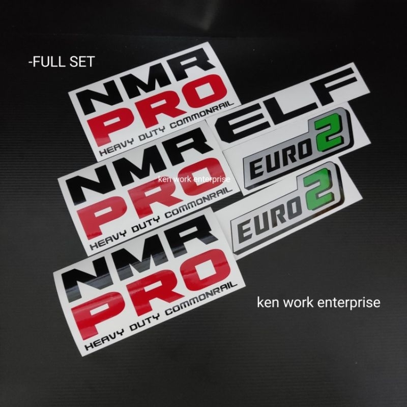 sticker isuzu nmr pro lorry sticker #1001 accessories | Shopee Malaysia