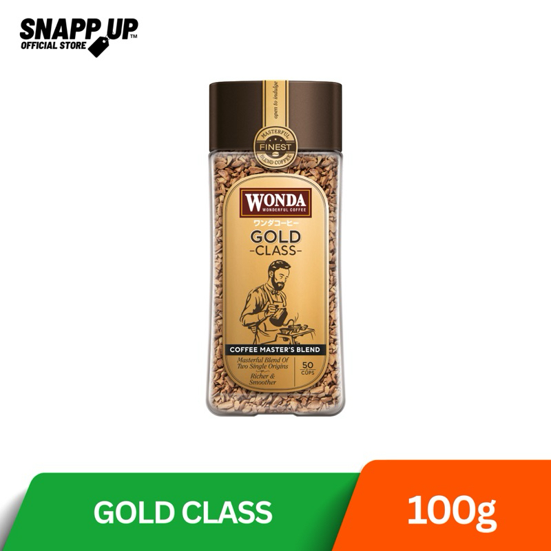 Wonda Instant Coffee Gold Class/Premium Class Jar 100g | Shopee Malaysia