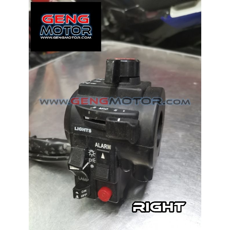 SWITCH SIREN POLIS POLICE URB PDRM JPJ JPAM MEDIC RELA HONDA ST1300 ...