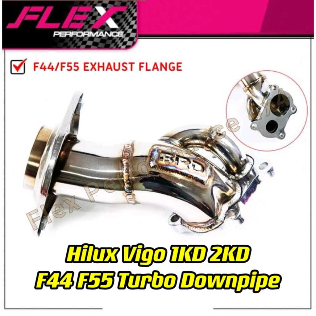 BRD TOYOTA HILUX VIGO 1KD 2KD F44 F55 TURBO DOWNPIPE DOWN PIPE EXHAUST ...