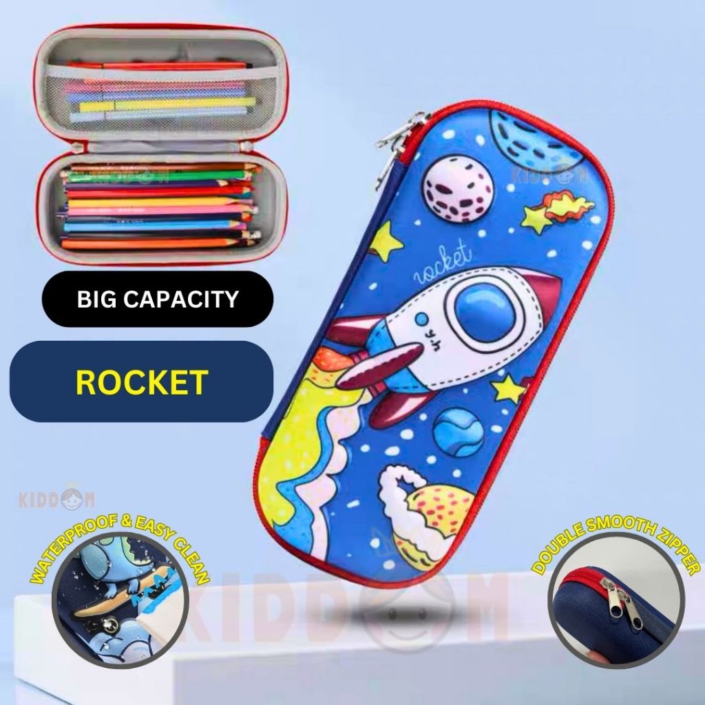 Pensil Box Pencil Box Spiderman Cute Kotak Pensil Lelaki Kids Pencil ...