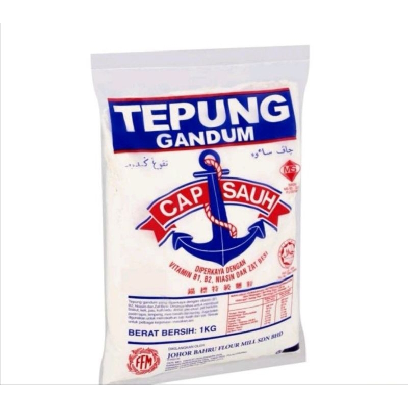 TEPUNG GANDUM CAP SAUH 1kg | Shopee Malaysia