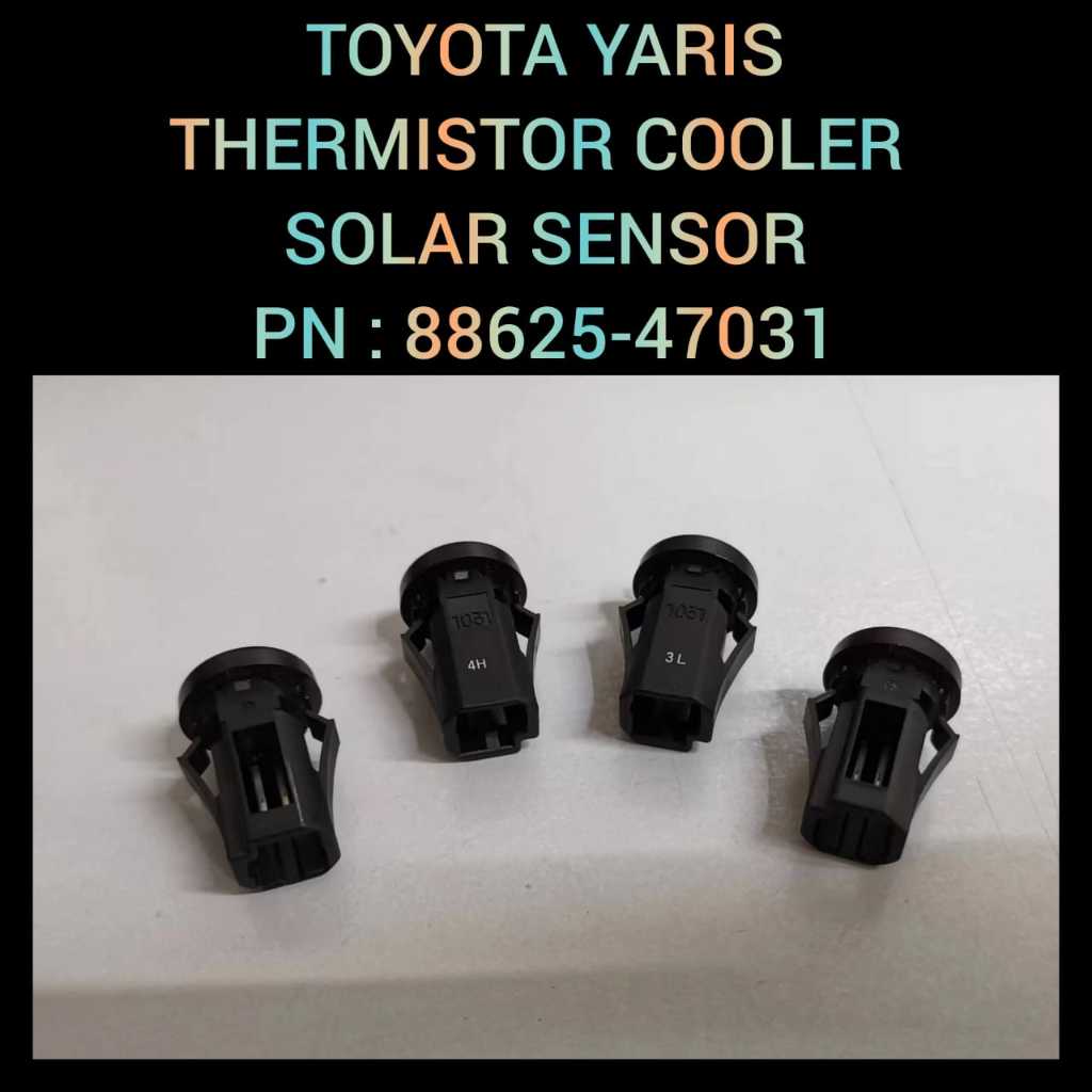 🇯🇵🇯🇵 Thermistor / Cooler / Solar Sensor 88625-47031 Toyota Yaris ...