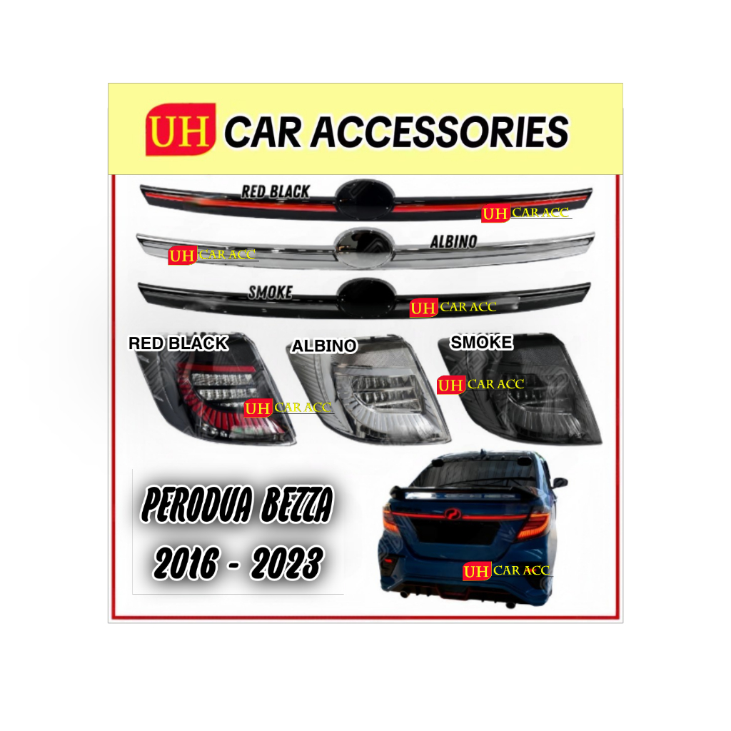 PERODUA BEZZA (2016-2023) LED TAIL LAMP TAIL LIGHT BRAKE LIGHT DRL ...