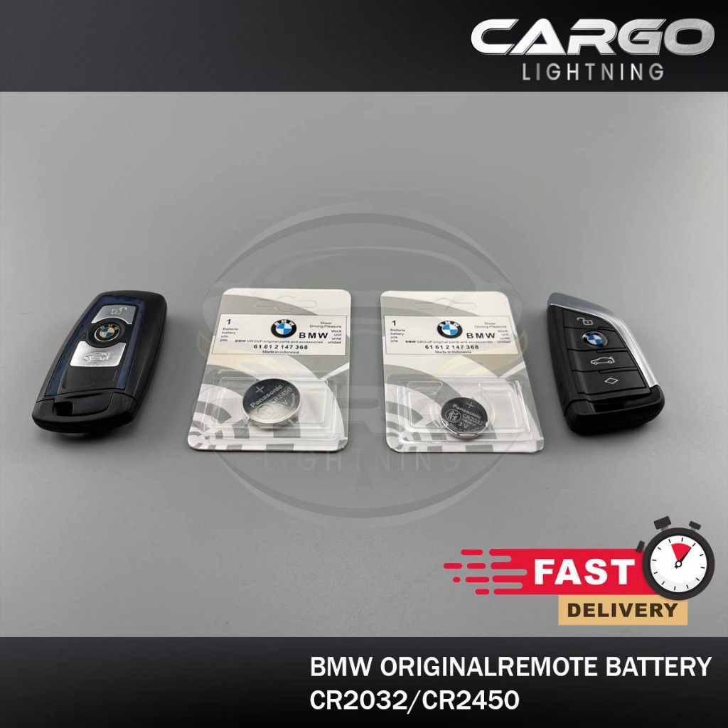 BMW 100% Original Remote Key Battery CR2450 / CR2032 | Shopee Malaysia