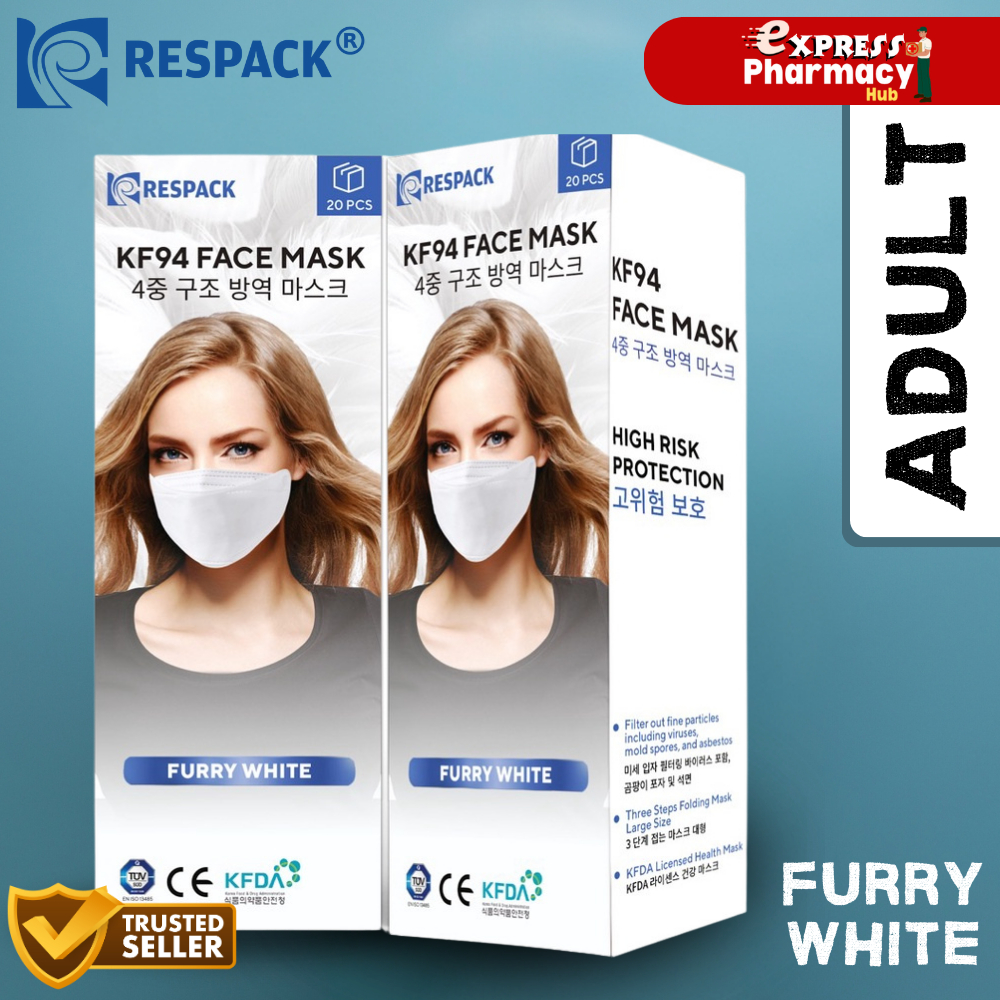 (READY STOCK! SHIP IN 24 HOURS) RESPACK KF94 FACE MASK (20 PIECES PER ...