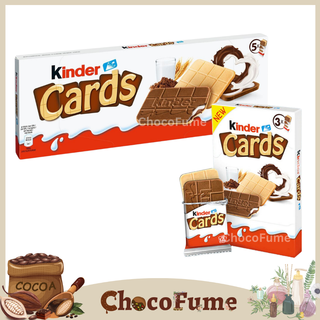 Kinder Cards Crispy Wafer 76.8g ~ 128g | Shopee Malaysia