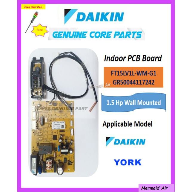 GR50044117242 ORIGINAL DAIKIN YORK INDOOR PC BOARD PCB CONTROL BOARD ...