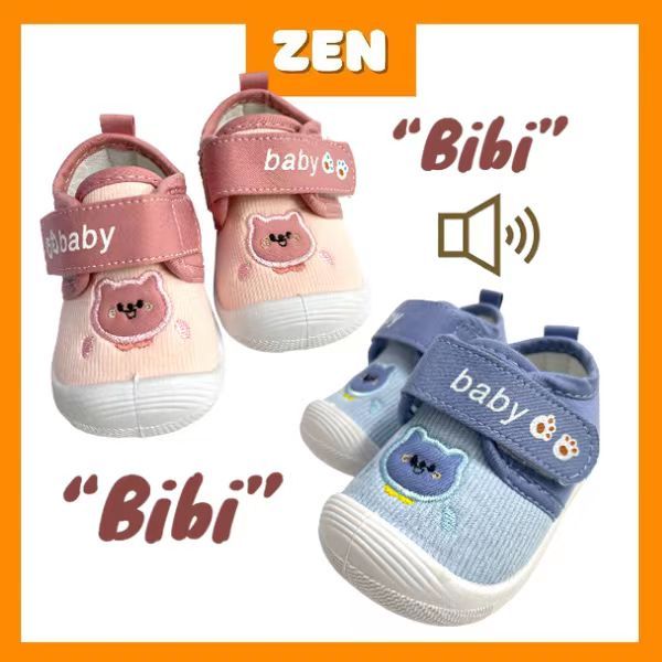 [ZEN] Baby Shoes Bibi Sound NonSlip Shoes I Baby Shoes Newborn Boy Girl ...