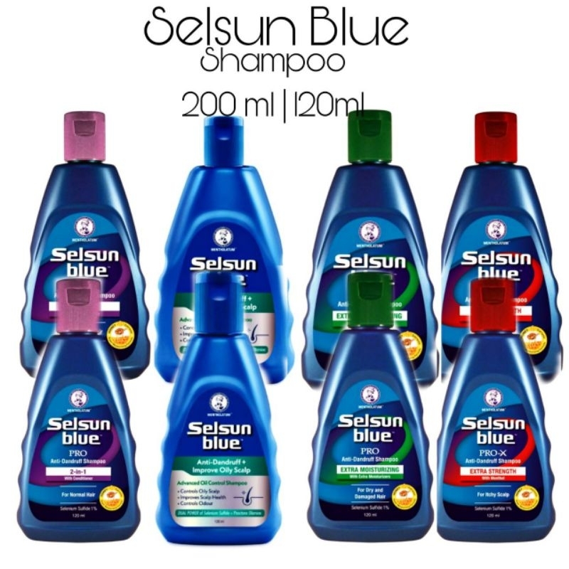 Selsun Blue Anti Dandruff Shampoo Extra Moisturizing | 2 In 1 ...
