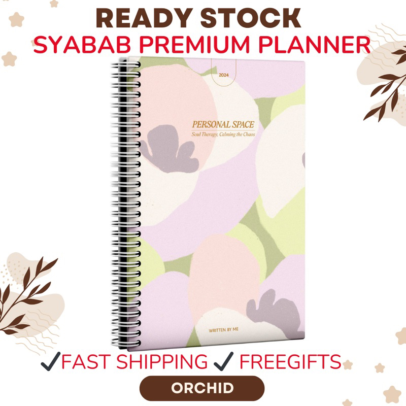 Ready Stock! PREMIUM ISLAMIC PLANNER 2024 Syabab HARD COVER + 4 ...
