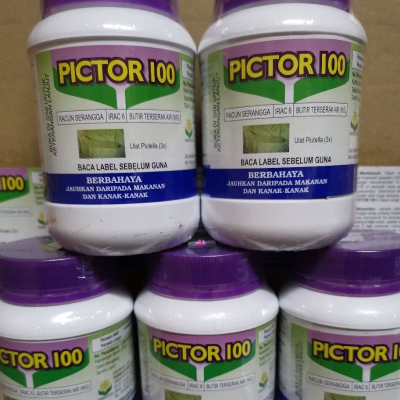 250GRAM RACUN SERANGGA PICTOR 100 EMAMECTIN BENZOATE 10%WG | Shopee ...