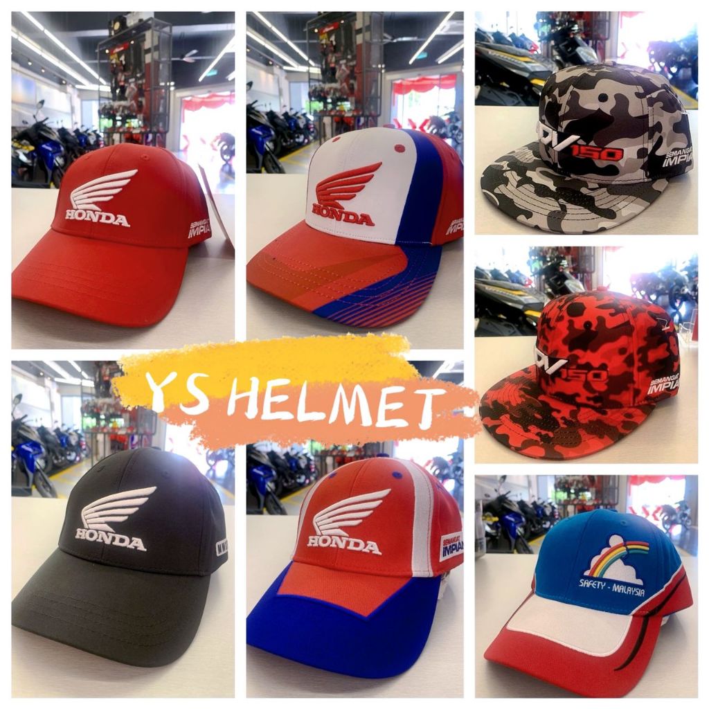 HONDA Merchandise 100% Original Honda CAP | Shopee Malaysia