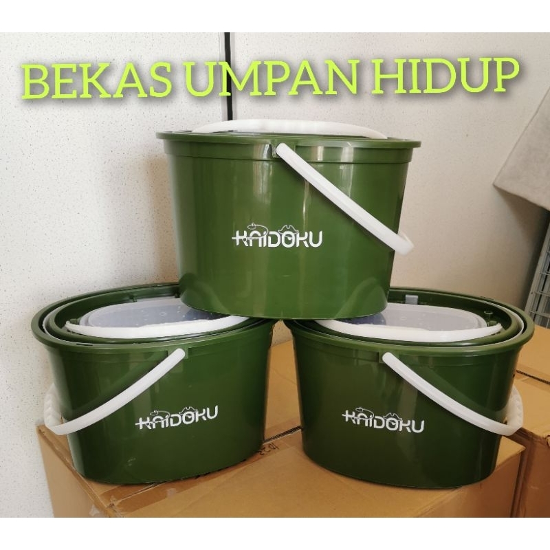 KAIDOKU BEKAS UMPAN HIDUP 🔥HIGH QUALITY 🔥 | Shopee Malaysia
