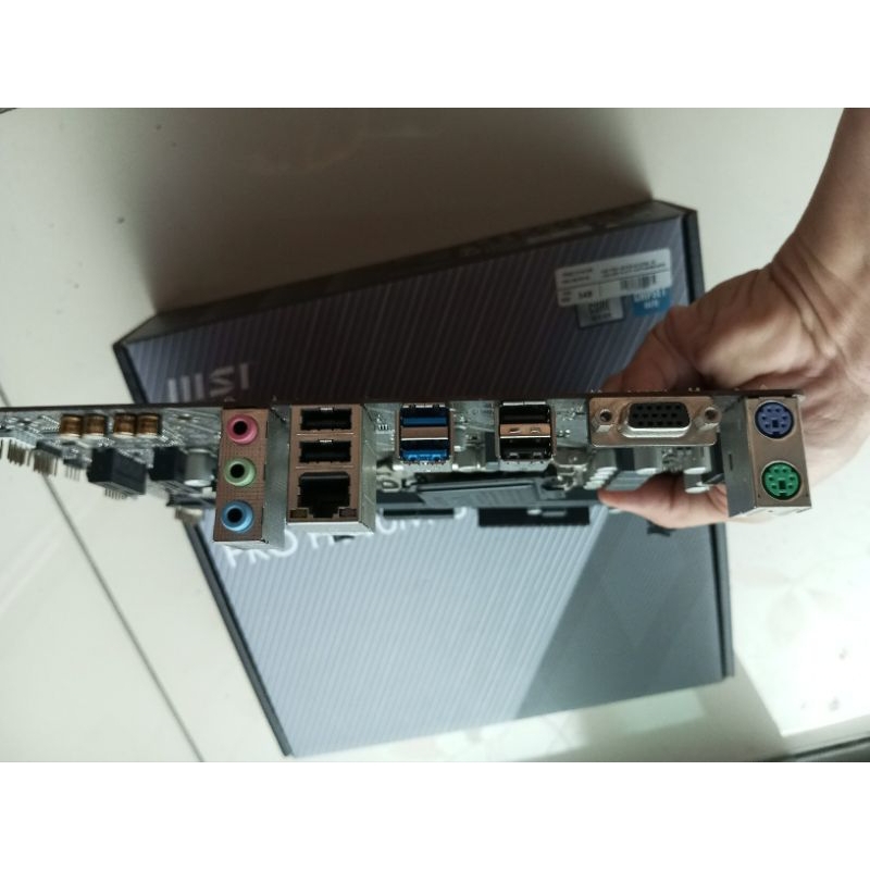 Faulty (rosak) MSI H410M S2 main board | Shopee Malaysia