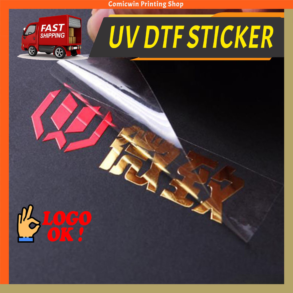 UV DTF Sticker (A3 Size) UVDTF Sticker, Waterproof Sticker, Sticker Printing, Diecut Sticker ...
