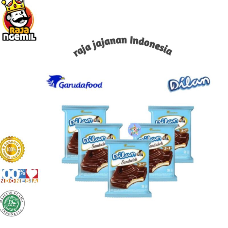 Dilan waffer All varian sandwich dan crunchy caramel ready stock ...