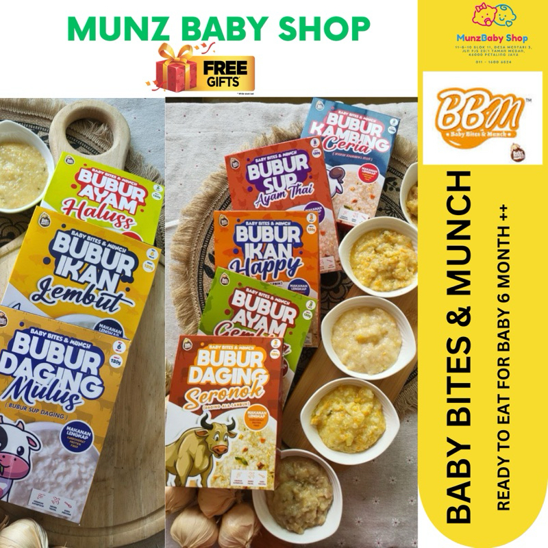 Baby Bites & Munch Ready To Eat / Babyfood / Makanan Bayi 6 Bulan ke ...