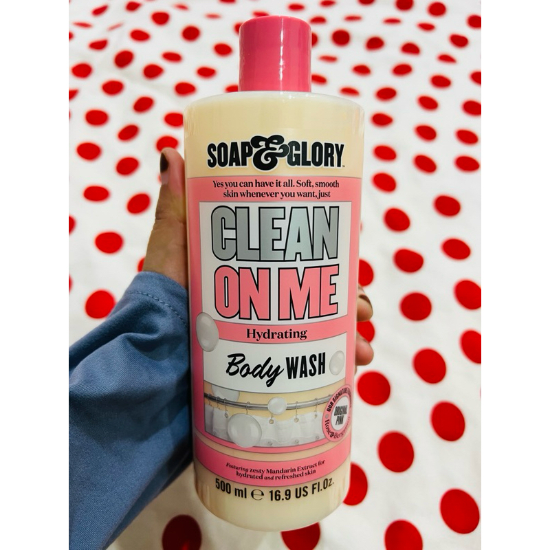 Soap & Glory CLEAN ON ME hydrating Body Wash 500 ml | Shopee Malaysia