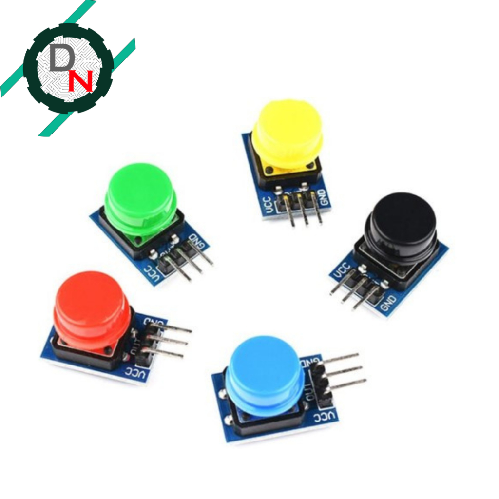 12X12MM Big key module Big button module Light touch switch module with hat High level output ...