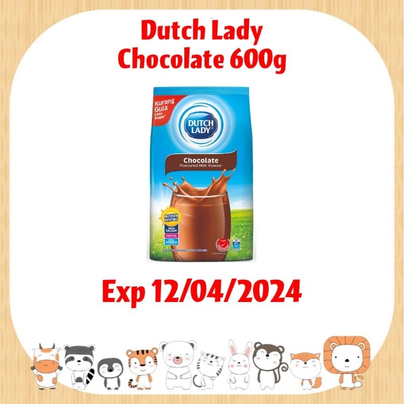 Dutch Lady Milk Powder Chocolate (900g/600g) | Shopee Malaysia
