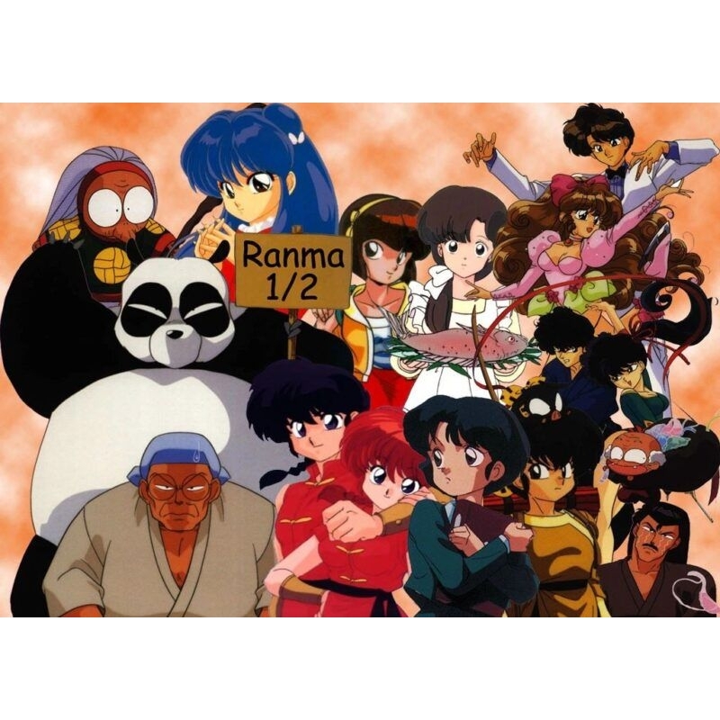 Ranma 1 2 Vol 1 38 Complete Manga English Shopee Malaysia