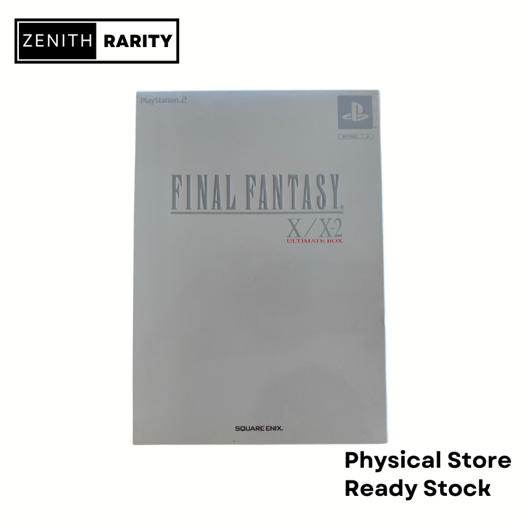 Zenith Rarity Sony Playstation 2 PS2 game Final Fantasy X/X2 Ultimate ...