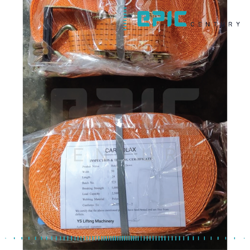 Heavy Duty Cargo Lashing Belt 2" X 10Mtr (Made In Malaysia) Pengikat ...