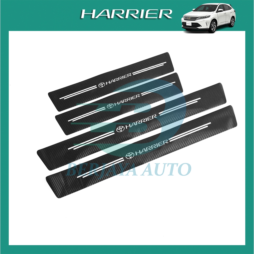 Toyota Harrier ZSU60 ZSU60 XU60 Door Step Sticker Carbon Protector ...