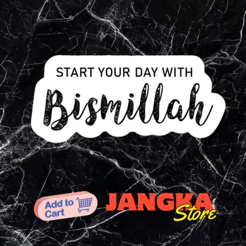 Sticker Art Bismillah | Shopee Malaysia