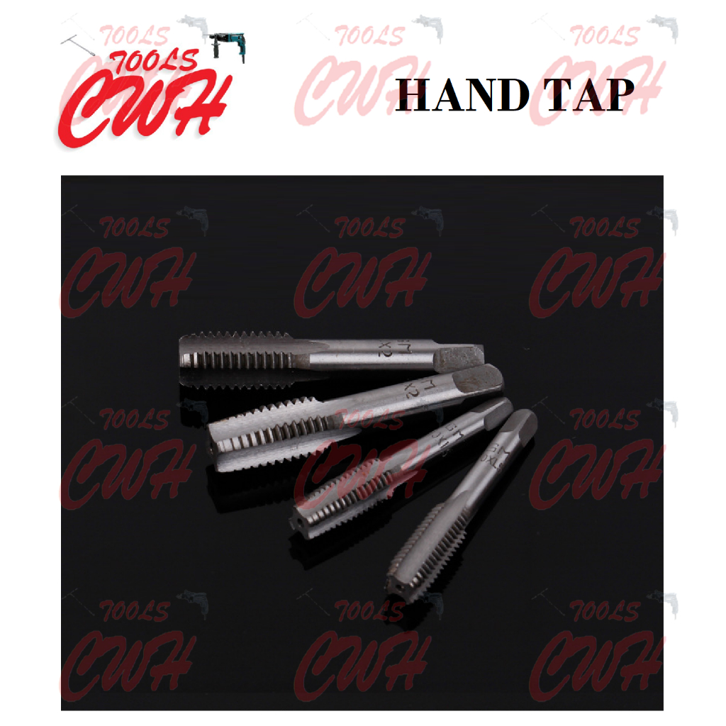 PRC 2PCS HAND TAP SET TAPPING THREAD THREADING SET SCREW BOLT NUT TAPS ...