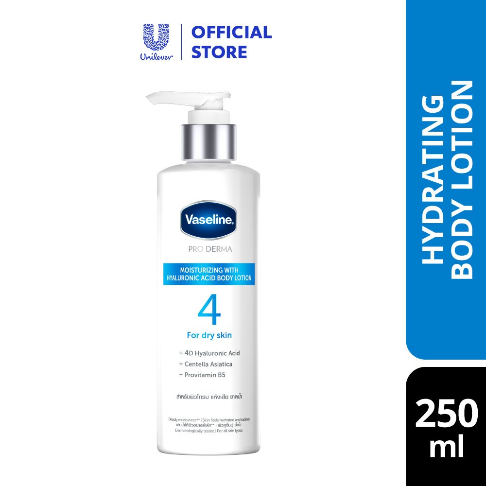 Vaseline Proderma Hyaluronic Acid Body Lotion 250ml | Shopee Malaysia