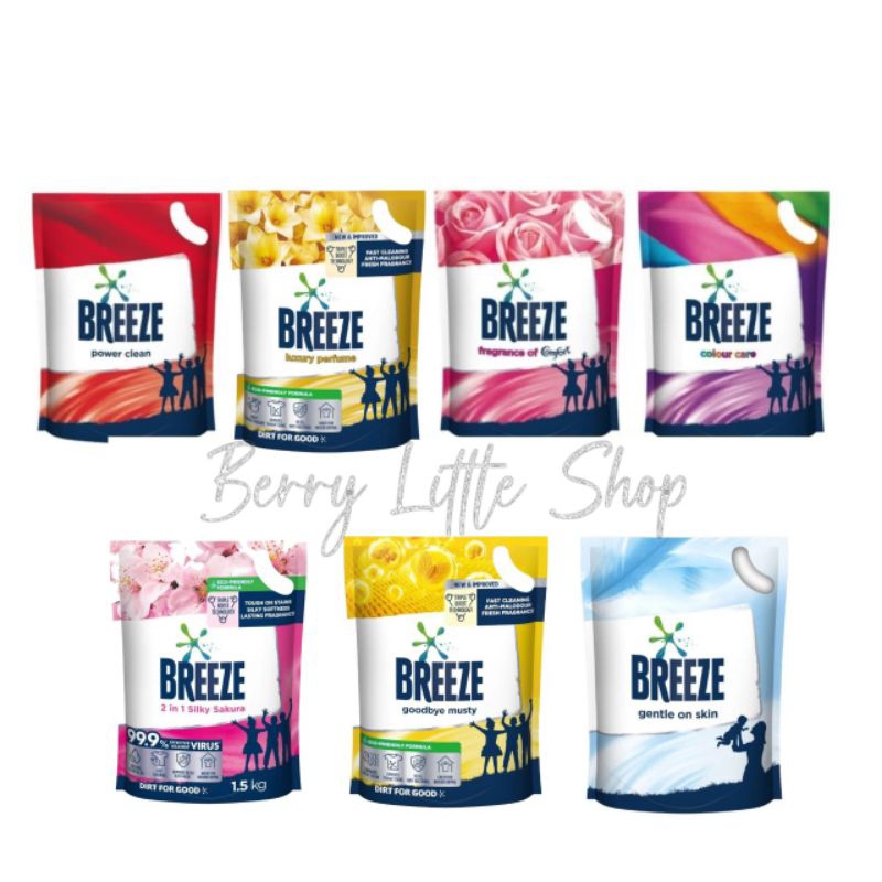 [READY STOCK] Breeze Liquid Refill Pack(1.5kg/1.8kg) | Shopee Malaysia