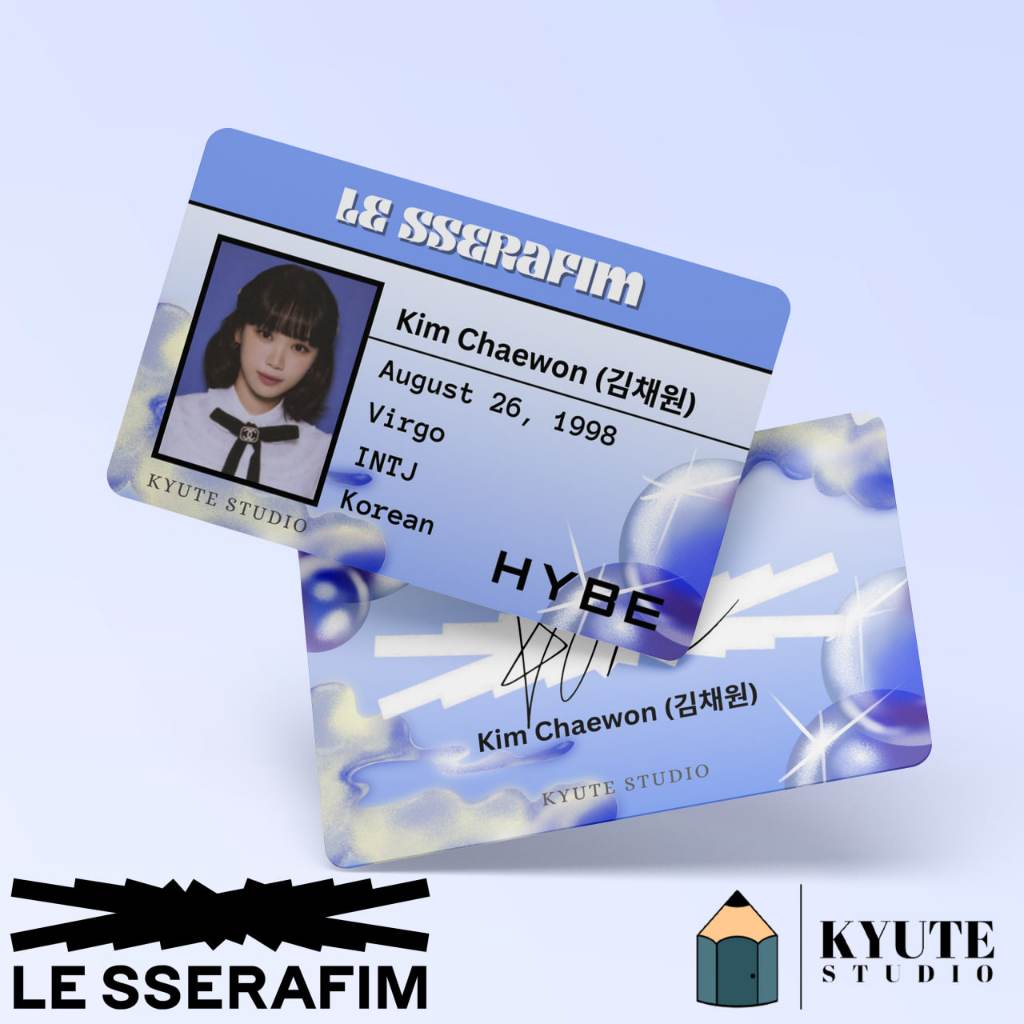 LE SSERAFIM (KPOP) ID CARD COLLECTION | Shopee Malaysia