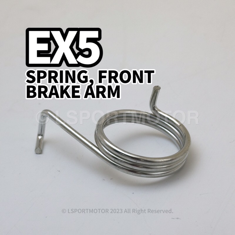 HONDA EX5 SPRING FRONT BRAKE ARM (1PC) BRAKE HUB CAM LEVER ARM SPRING BREAK CAM SPRING | Shopee ...