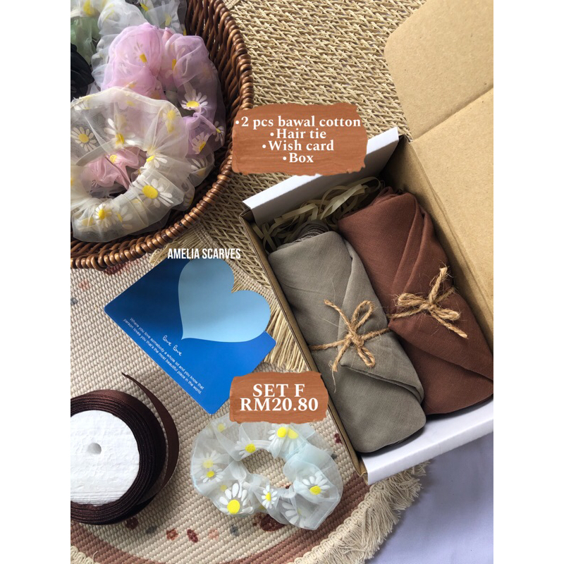 [READY STOCK] SET HIJAB GIFTBOX CHOCOLATE | SURPRISE | HADIAH ...