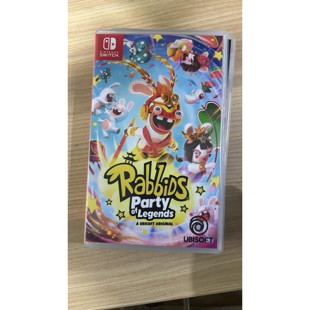 Used nintendo switch game Rabbids Party of Legends Chi/Eng 中文版 疯狂兔子 ...