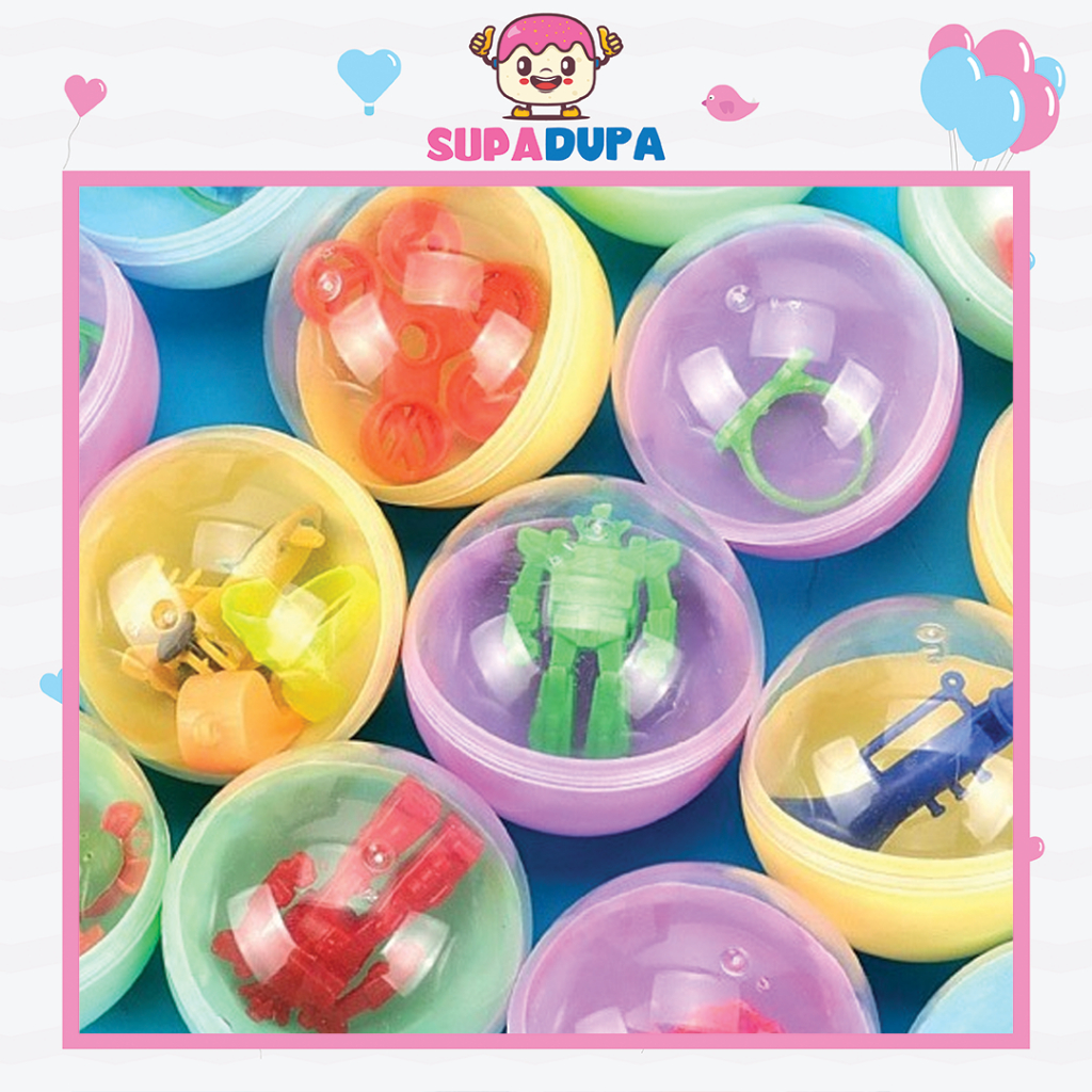 4.5cm Lucky Draw Vending Claw Machine PP Capsule Gacha Ball Kids ...