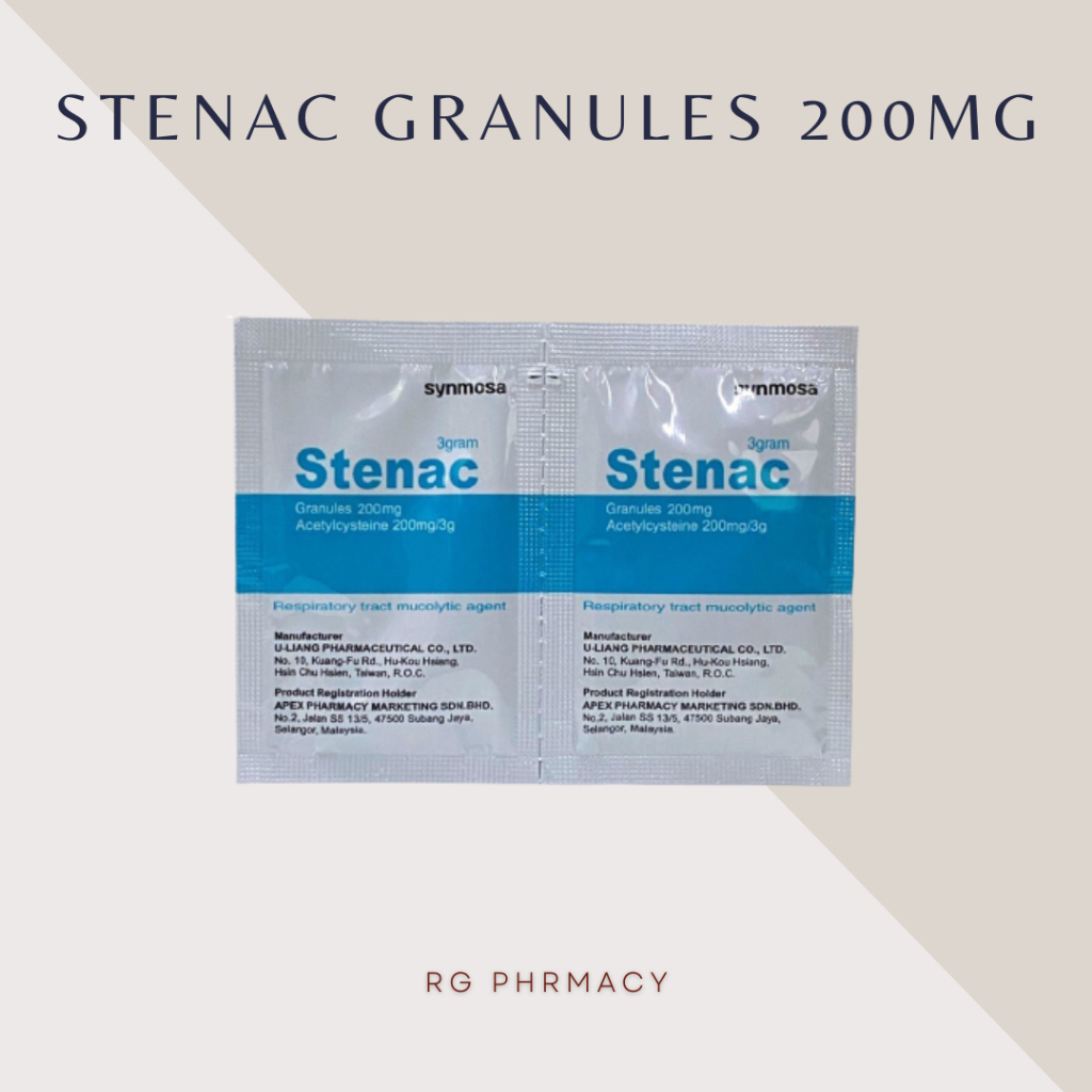 STENAC NAC BUANG KAHAK / CAIR KAHAK / PENAT / BATUK BERPANJANGAN ...