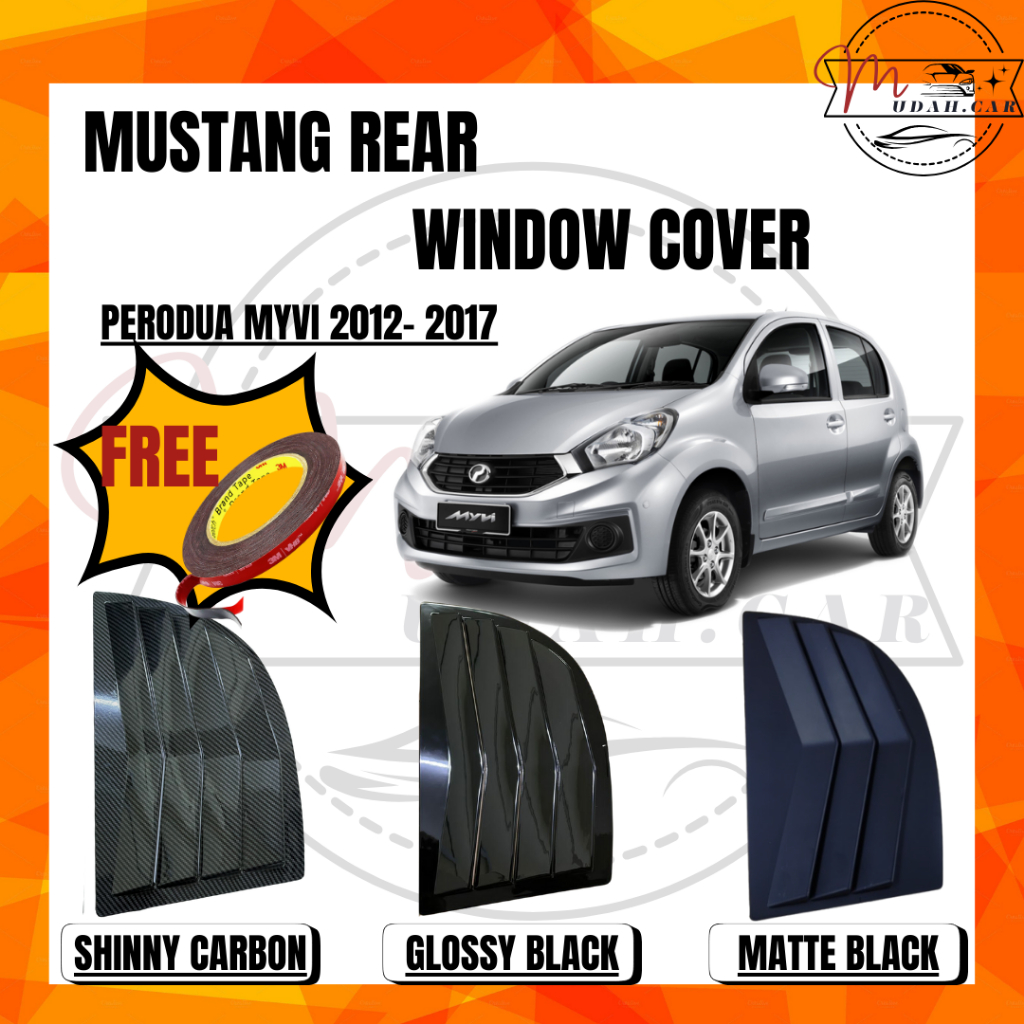 Perodua Myvi 2012-2017 Myvi Icon/Myvi SE/ Myvi Lagi Best Rear Mustang ...
