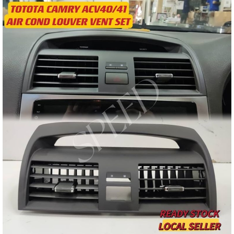 TOYOTA CAMRY ACV40 ACV41 AIR COND LOUVER VENT SET AIR CONDITIONING OUTLET SET 2006-2011 | Shopee ...