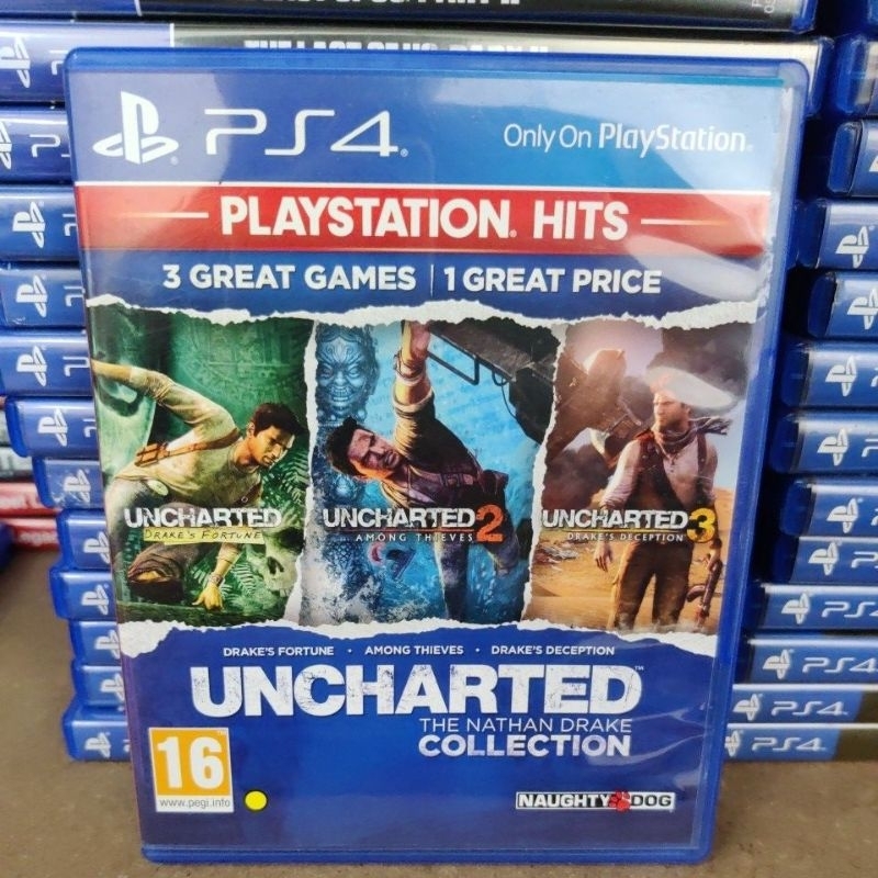 Ps4 used cd uncharted collection | Shopee Malaysia
