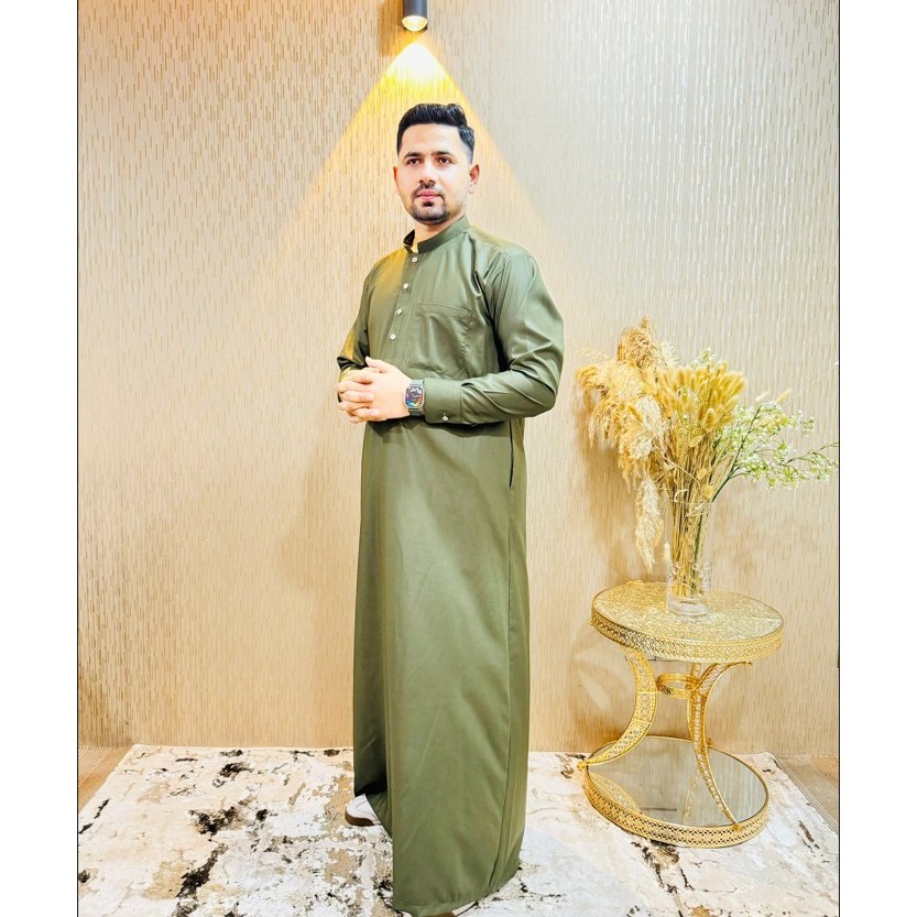 JUBAH LELAKI PREMIUM - Long Sleeve Male Dress islamic men Malaysia ...