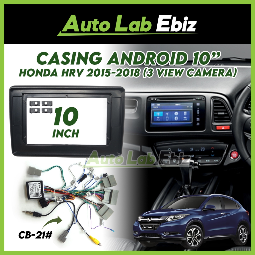 HONDA HRV 2015-2021 Android Player Casing 10" inch with Socket Power ...