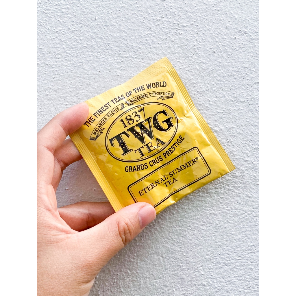 TWG Tea Eternal Summer Single Sachet Cotton Bag 🔥 CLEARANCE PRICE 🔥 ...